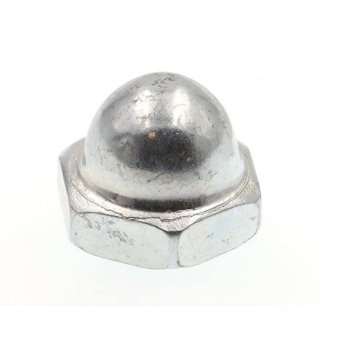 Acorn Cap Nuts #10-24 Zinc Plated Steel 25PK