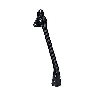 HOME&I Kickdown Door Stopper,7-Inch Commercial Doorstops Holder Kick Door Kickstand Rubber Foot (Black)