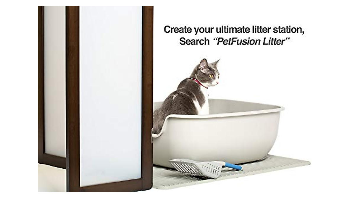 PetFusion ModestCat Litter Box Privacy Screen - Stylish & Durable Enclosure