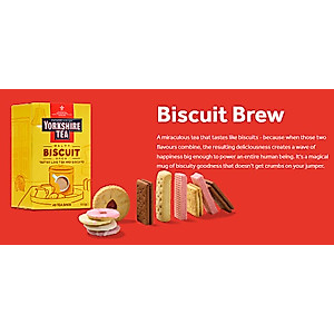 Taylors of Harrogate Biscuit Brew Yorkshire 40 Tea Bags, 112 g