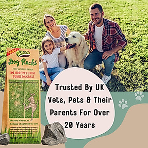 Dog Rocks Dog Pee Grass Neutralizer for Green Grass in 3-5 Weeks | Dog Grass Saver Rock | 100% Natural Urine Neutralizer for Lawn | 200 grams