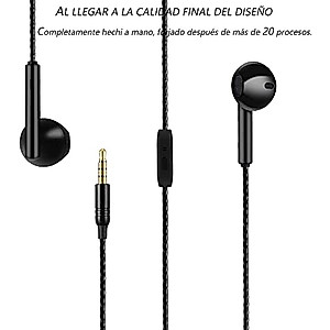 GAMURRY Wired Earbuds, in Ear Earphones Headphones HiFi Stereo,Dynamic Crystal-Clear Sound Earbuds,Clear Call&Powerful Bass&Lightweight Earphones Compatible with 3.5mm Headphones Devices