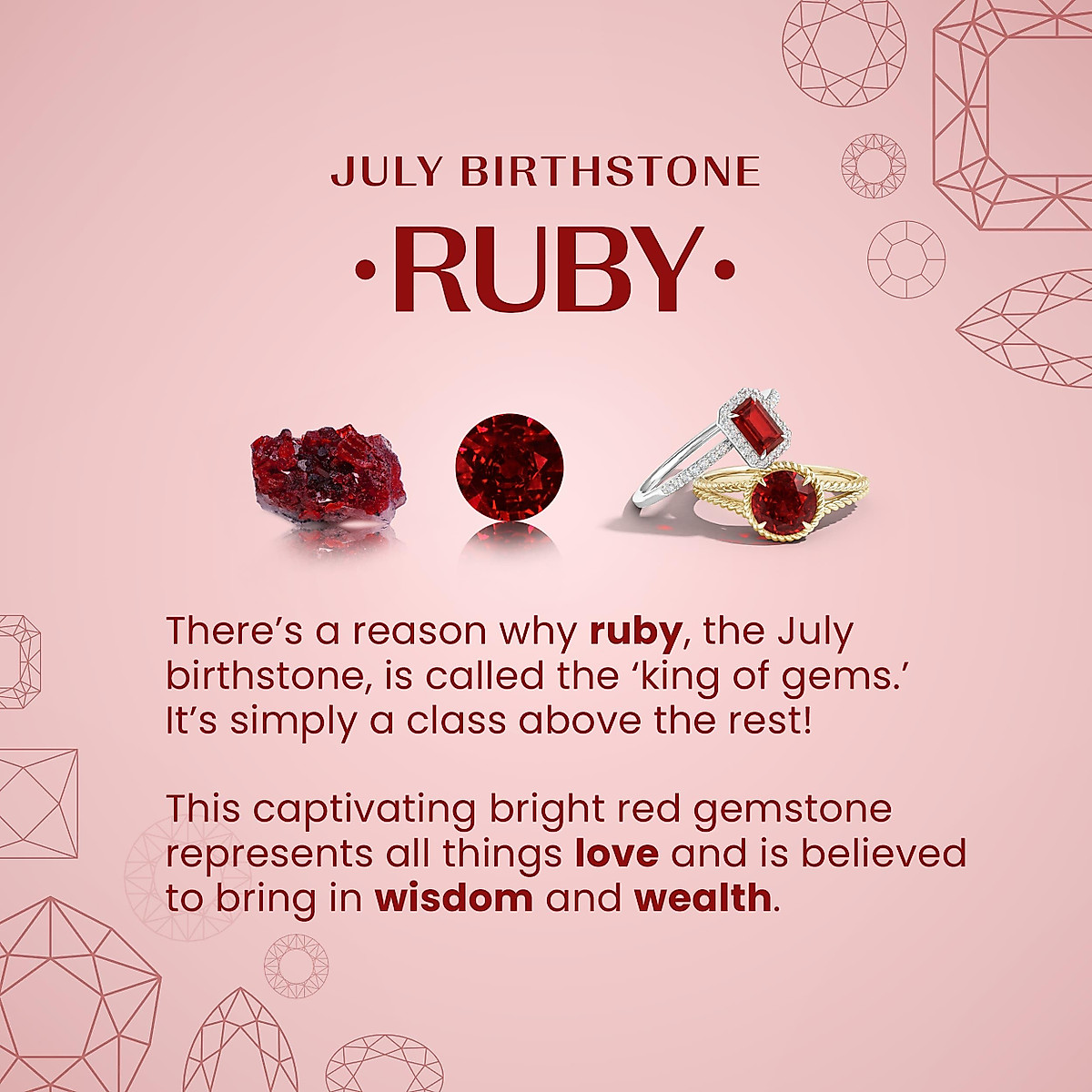 Angara Natural 0.4 Ct Ruby Teardrop Pendant Necklace with 0.04 Ct Diamond for Women in Sterling Silver (Grade-A | Size-6x4mm) | July Birthstone, Birthday, Anniversary, Wedding Jewelry Gift For Women