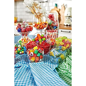 Sarah's Candy Factory Halloween Bulk Assorted Fruit Candy - Starburst, Skittles, Swedish Fish, Air Heads, Jolly Rancher, Sunkist,and more in Bag, 4 Lbs