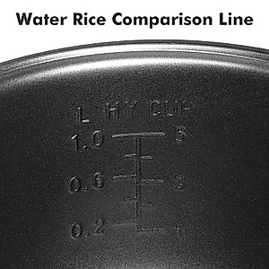 FUNOMOCYA Rice Cooker Liner Cooking Inner Pot Replace Aroma Rice Cooker Inner Pot Stainless Steel Pressure Cooker Nonstick Electric Supplies Tiger Insert Baby Metal Aluminum Alloy