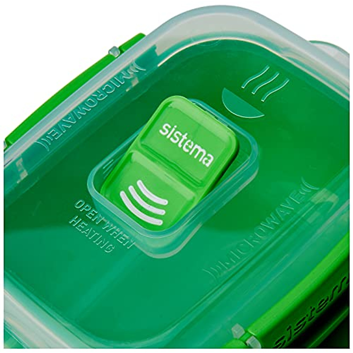 Sistema Microwave Rectangular Container, 525 ml-Assorted Colours