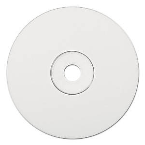 Verbatim CD-R 700MB 52X White Inkjet Hub Printable Recordable Media Disc - 100pk Spindle
