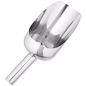 Winco Stainless Steel Utility Scoop, 2-Quart