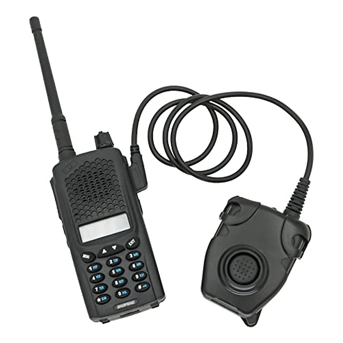 TSVISIONCORE kenwood U94 PTT 2pin，for Baofeng UV5R etc. ，Airsoft Tactical Headset (PL)