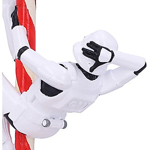 Nemesis Now Stormtrooper Candy Cane Hanging Ornament Decoration 12cm, Christmas