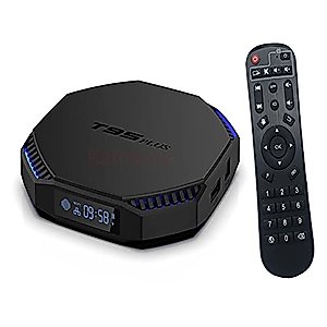 Android TV Box 11.0 Android Box T95Z Plus TV Box Android 4GB RAM 64GB ROM with RK3566 Quad-Core Supports 2.4G 5G Dual WiFi/BT 4.0 /8K/3D/H.265 Smart TV Boxes