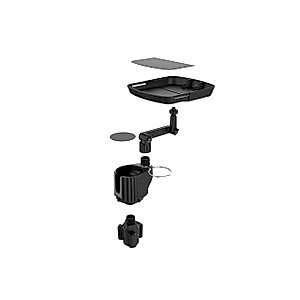 Car Cup Holder Expander Tray,Detachable Car Table Adjustable Food Car Tray for Eating with Expandable Car Drink Holder Travel Road Trip Essentials Accessories Large Water Bottle Holder Adapter for Car