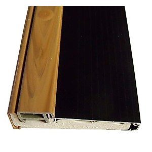 Exterior Inswing Threshold 4 9/16 inch with Composite Cap and Composite Bottom- Dark Bronze (72 inches Length -Uncut)