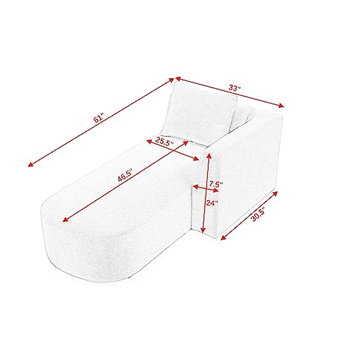 U-Shaped Stylish Comfy Sectional Sofa Couch with 2 Single Seats,Chaises and Movable Ottomans, Cloud Deep Seater Cozy Sofá Modern DIY Modular Sofa & Couch Convertible to Oversized Sleeper Sofabed