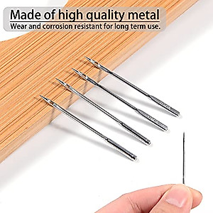 60Pcs Sewing Machine Needles Set Universal Standard Needle for Singer, Brother, Janome, Varmax, Home Sewing Machines Needles in Size HAX1 65/9, 75/11, 80/12, 90/14, 100/16, 110/18