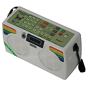 Electronic Tabla - RADEL Taalmala - Digi 108, Electronic Tabla and Manjira - Tabla Sampler, DJ Tabla Sound Machine, Instruction Manual, Power Cord, Bag (PDI-AAF)