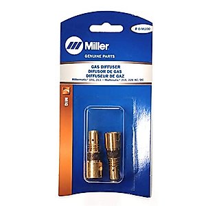 Miller Gas Diffuser for MIG Welding Gun, part no. D-M100 (2 per pack)