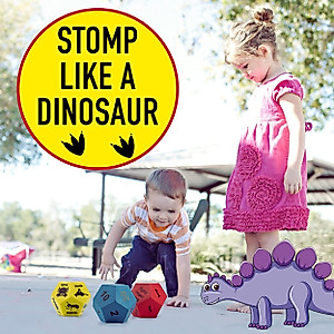 Covelico Exercise Dice for Kids, Outdoor Dice Games for Kids Fitness & Gross Motor, Fun Kids Exercise Equipment, Kids Fitness Equipment for Indoor Recess Activities, PE Equipment for Elementary School