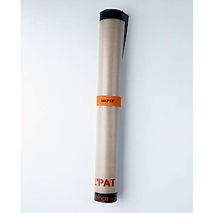 Silpat Roul' Pat Perfect Pastry Jumbo Size Non-Stick Silicone Countertop Workstation Mat, 23" x 31.5", Black, (ADN800585-00)