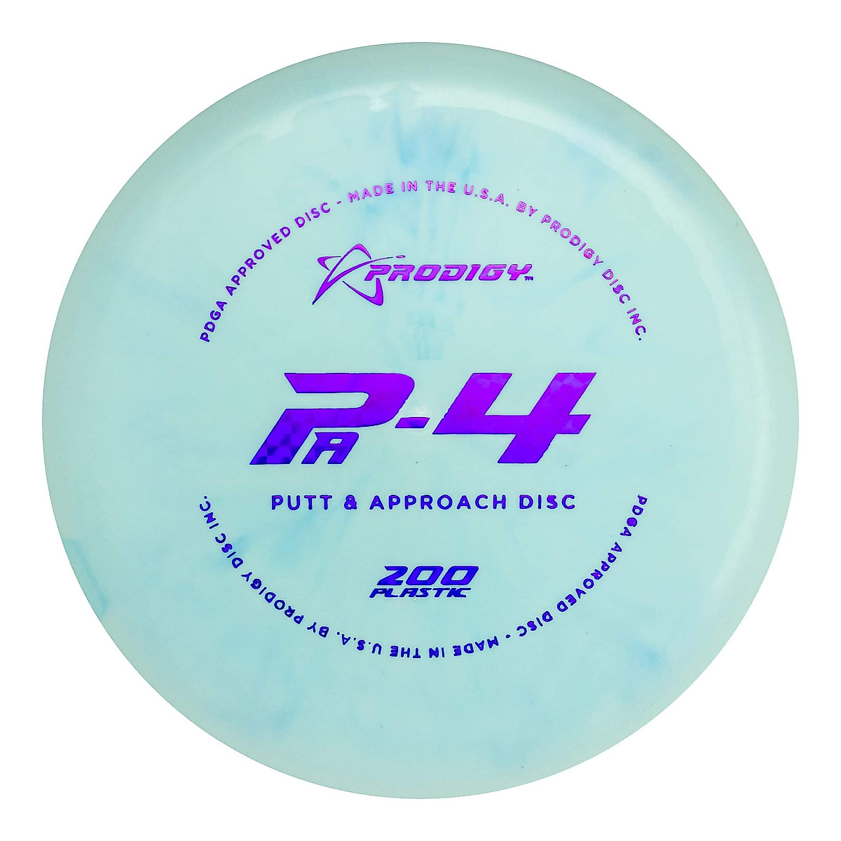 Prodigy Disc 200 Series PA4 Putter Golf Disc [Colors May Vary] - 170-174g