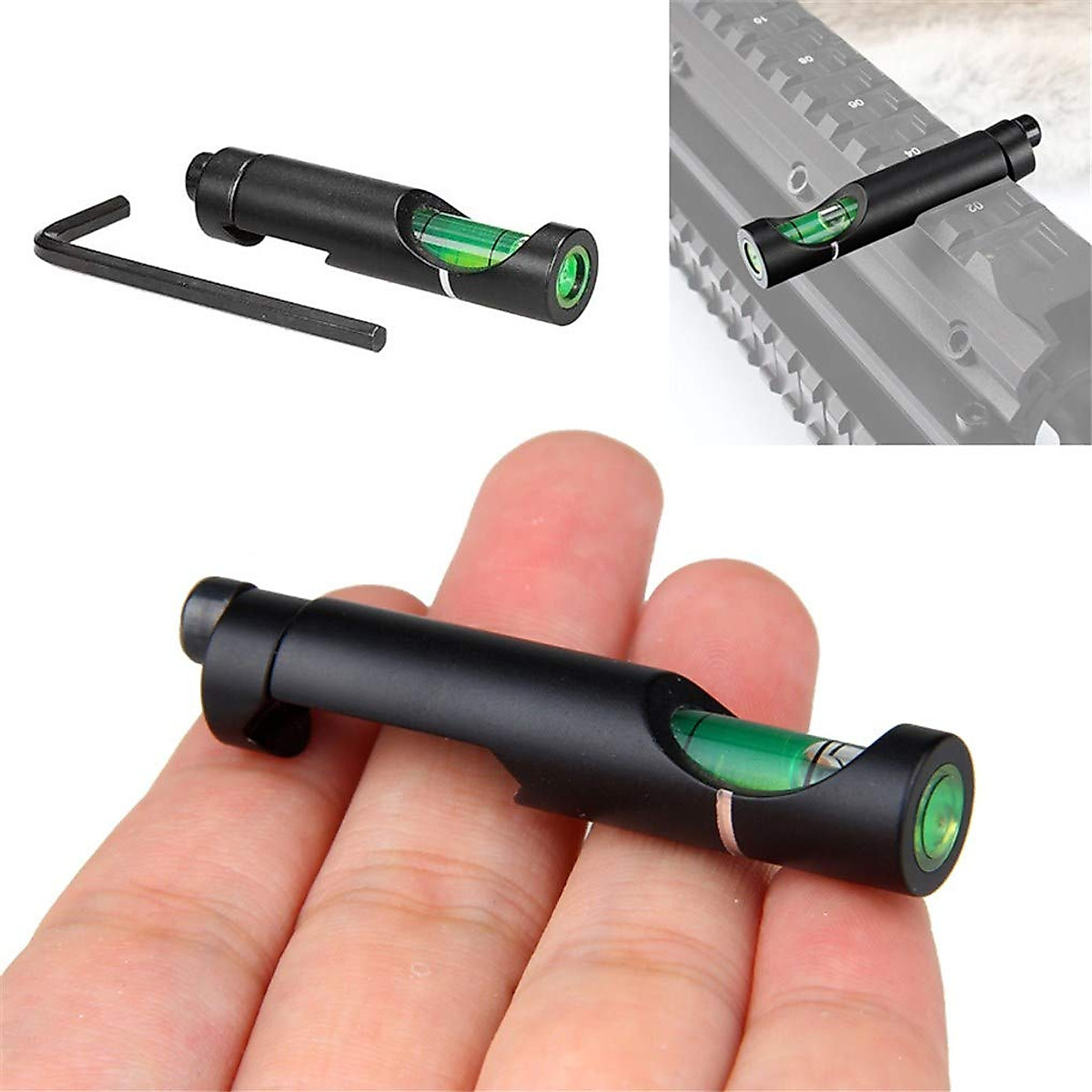 SIZIKJXGHWYI 3Pcs Rifle Scopes Level Magnetic Scope Mounting Tool for 20mm Mounts