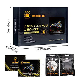 LIGHTAILING Light Set for (General Grievous’s Starfighter) Building Blocks Model - Led Light kit Compatible with Lego 75286(NOT Included The Model)