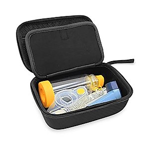 CASEMATIX Travel Case Compatible with Asthma Inhaler, Spacer and More - Includes Case Only