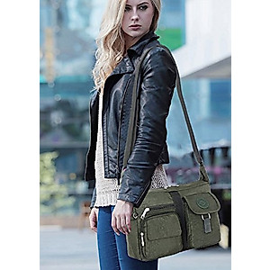 MiCoolker Women's Shoulder Bags Casual Handbag Travel Bag Messenger Cross Body Nylon Bags