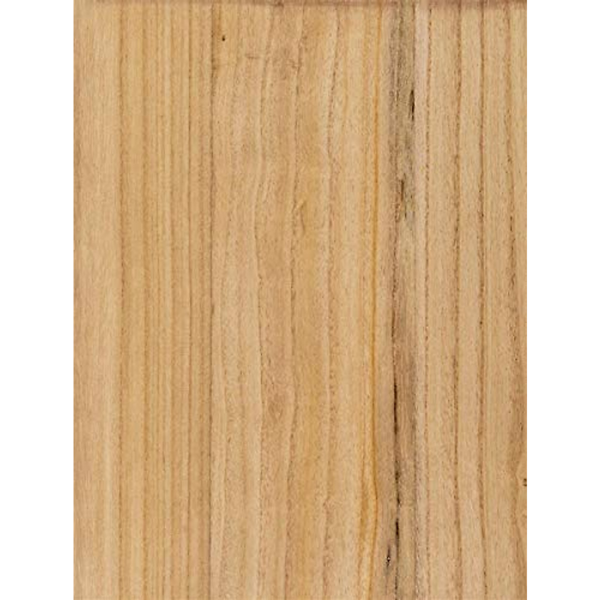 Displays2go 5-Tier Steel Frame Shelving, Solid Wood, Open Back - Natural (XSHF5NAT)