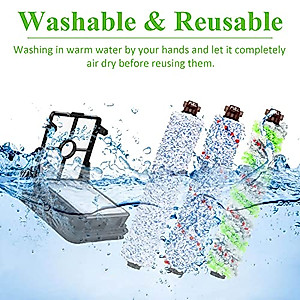 1785A 2306A CROSS WAVE Brush Roll & 1866 Filter Replacement for Bissell Crosswave 1785R 1785 2306 2551 Vacuum Cleaner