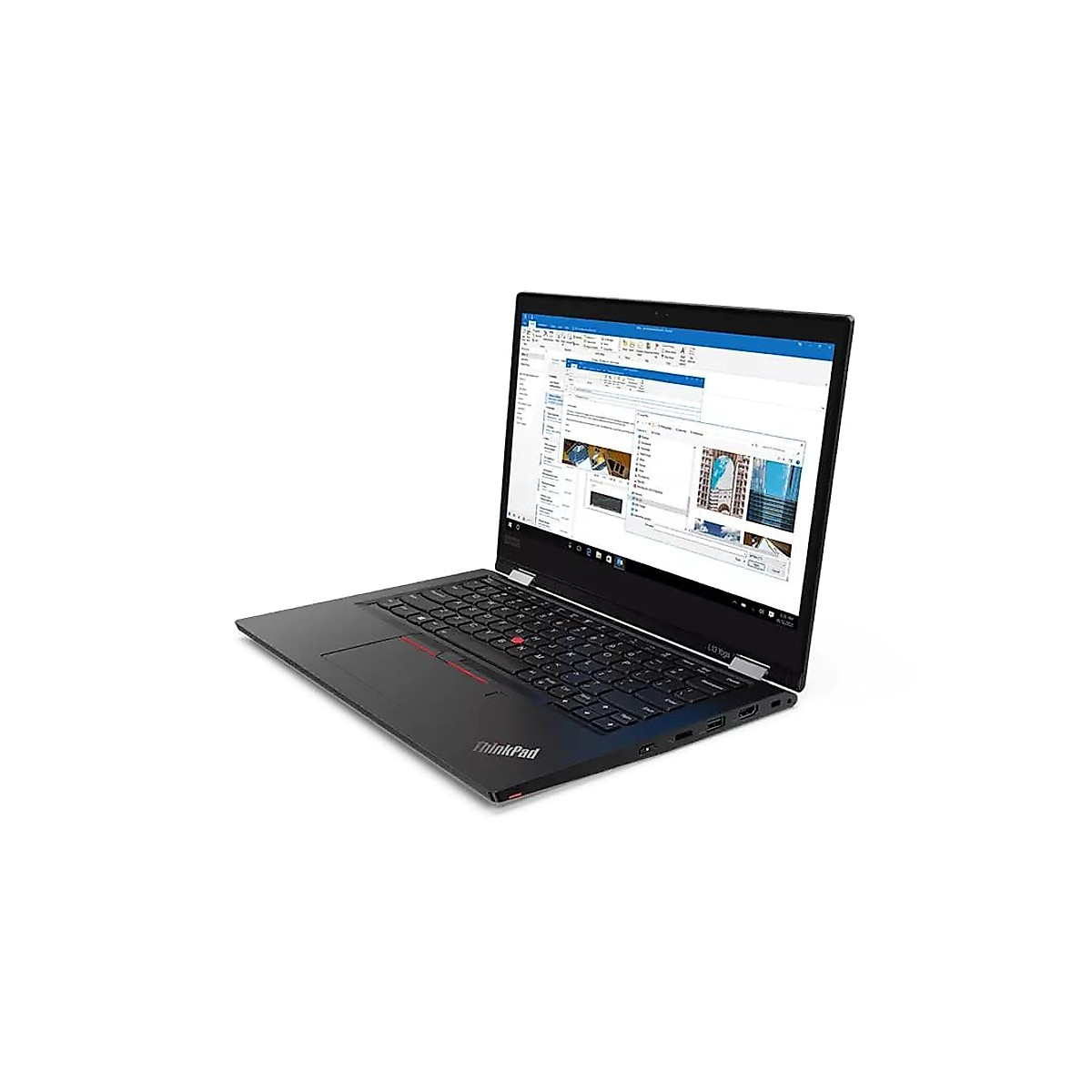 Lenovo L13 Yoga Gen 2 2-in-1 Business Laptop, 13.3" FHD (1920 x 1080), Touchscreen, AMD Ryzen 7 PRO 5850U, 16 GB RAM, 512GB SSD, Fingerprint Reader, Webcam, Windows 10 Pro, XPI Bundle