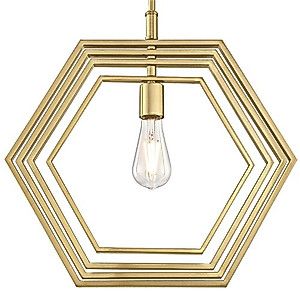 Westinghouse Lighting 6351200 Pendant, 18-Inch, Brass