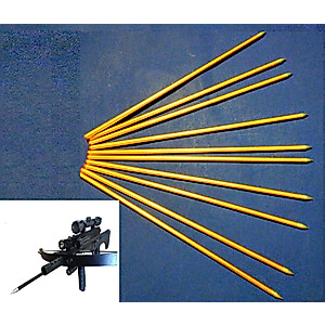 10 X Featherless Arrows for WT4-Xtreme Power Crossbow