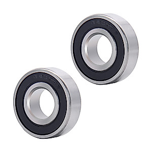 Huarntwo 6203-2RS Replacement Ball Bearing for Craftsan Poulan Husqvarna 110485X,532110485:John Deere GX20818,JD8535:MTD 741-0600,941-0600,741-0124,941-0124:Toro100-1048,10-9966,(2 pcs)