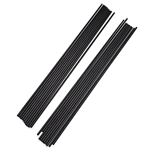 AMEYXGS 30 Inch 6.2 mm Pure Carbon Arrow Shaft Spine 340/400/500/600 Carbon Shaft Tube DIY Archery (Spine 600, 24)