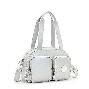 Kipling Cool Defea Metallic Shoulder Bag Bright Metallic