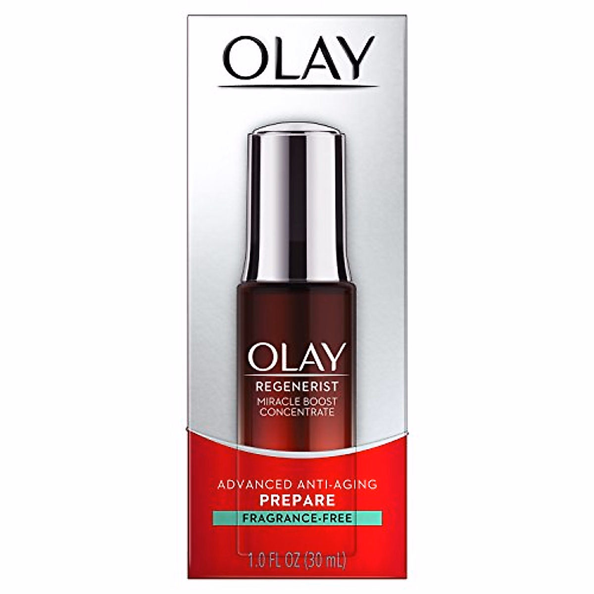 Face Serum by Olay Regenerist Miracle Boost Concentrate Advanced Anti-Aging Fragrance-Free, 1 Ounce