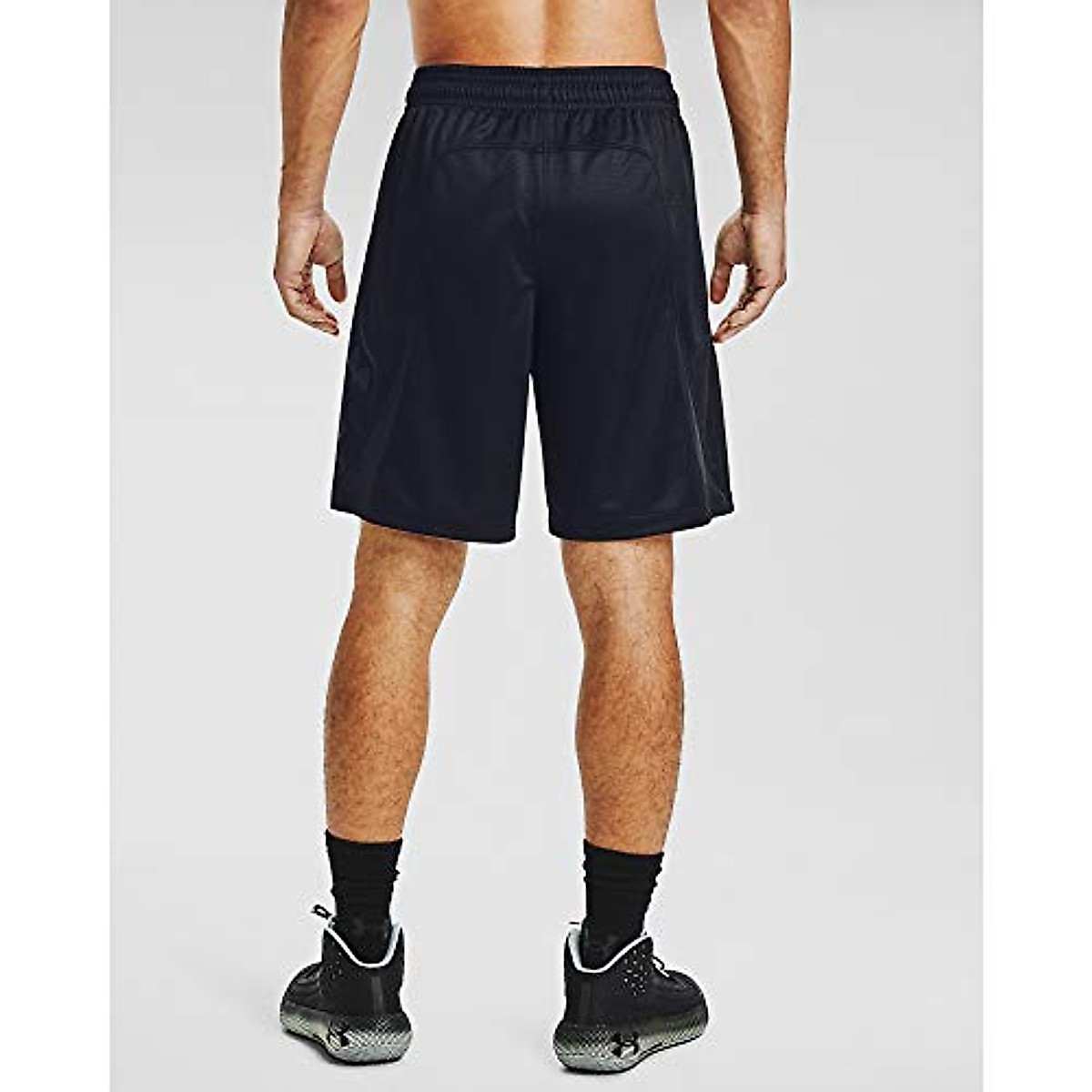 Under Armour Elevated Knit Perf Shorts, Black (001)/Black, Large