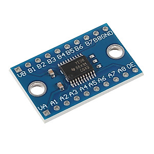 Dorhea 10PCS TXS0108E 8 Channel Level Conversion Module High Speed Full Duplex 8 Way Bi-Directional Converter 8-Bit Logic Level Module Shifter 3.3V 5V Compatible with Raspberry Pi