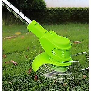 20 Pcs Handheld String Trimmer Head Blades Replace, Plastic Lawn Mower Trimmer Blades Replacement for Cordless Grass Trimmer-Lawn Mower Plastic Long Blade Garden Mower Blade Trim Safety Accessories