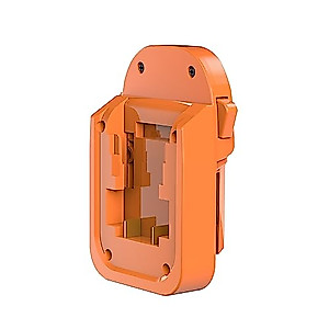X-Adapter 1X Adapter for Ridgid 18v (Not Advanced) Cordless Tools Fits for DeWalt 20v MAX XR DCB203 DCB205 Lithium Batteries- Adapter Only, Black