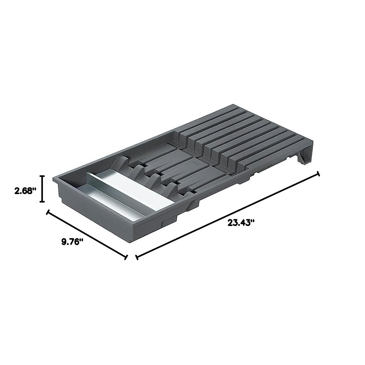 Blum 9809820 Ambia-Line Knife Holder ZC7M0200 Orion Grey