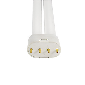 Sunlite FT18DL/841 Compact Fluorescent 18W Twin Tube Light Bulbs, 4100K Cool White Light, 2G11 Base