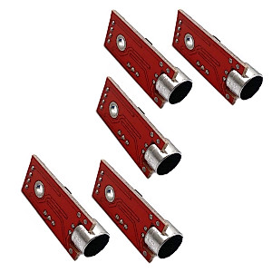 Kiro&Seeu 5PCS Microphone Sensor High Sensitivity Sound Detection Module Compatible with Ar-duino PIC AVR Raspberry Pi 2 3 3B+ 4 Robot Smart Car(S-MD-5P)