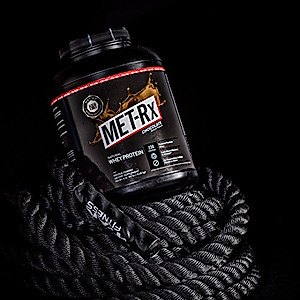 MET-Rx Natural Whey Protein Powder, Chocolate Protein Powder, 5 Lb