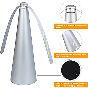 PIOPIAONIU 4 table flying fans Indoor and outdoor food fans Picnic flying fans