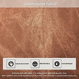 TEATREE Women Backpack Purse, Fashion Multipurpose Design Convertible Satchel Handbags and Shoulder Bag PU Leather Travel Bag (Brown)