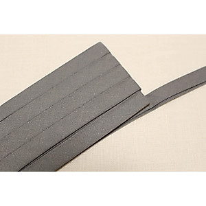 laceking2013Premium Quality 30Yds Cotton Double Fold Bias Tape 3/8 Inch for Sewing, Seaming, Binding, Hemming, Piping, Quilting, Mask Crafts, Trimming, Upholstery (Gray)