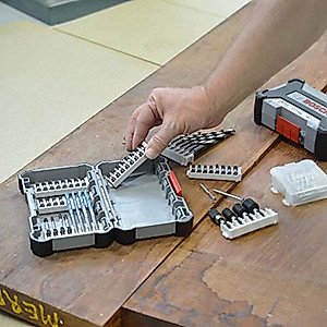 Bosch Professional 8-piece Impact Control HSS Twist Drill Bit Set (Pick and Click, HEX-9, Accessories for Impact Drivers)