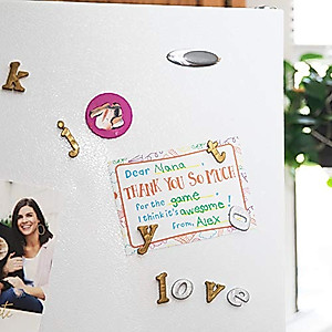 Drake Mason Kids Thank You Cards, 25 Fill in The Blank Thank You Cards for Kids, Children, Toddlers, Boys & Girls - Thank You Notes with Envelopes